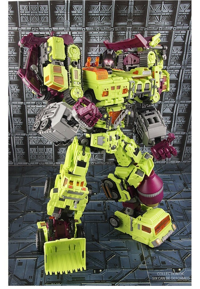 NEW transforms NBK Devastator Transformation Boy Toy Oversize Figure | eBay