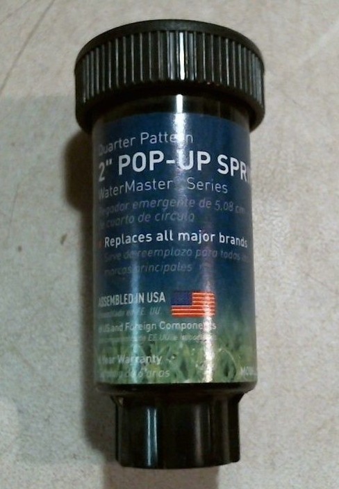 2 Orbit WaterMaster Quarter Pattern Pop-up Sprinkler 2" 54230 for sale ...