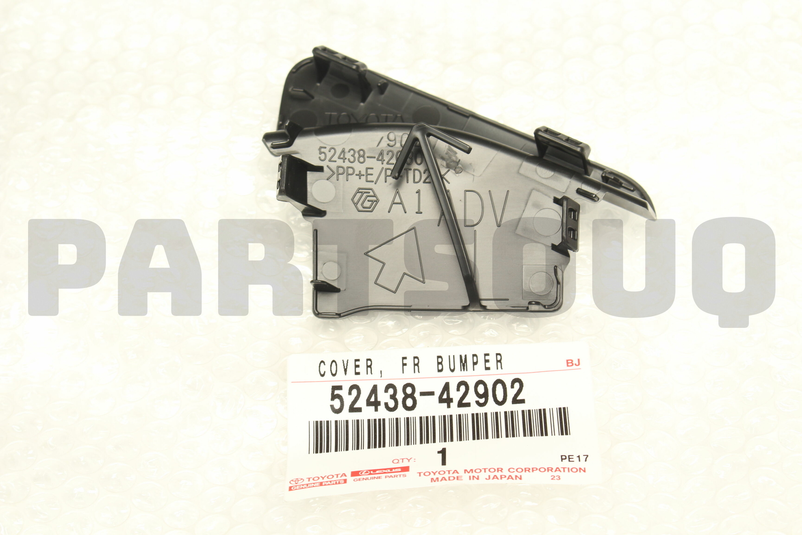 5243842902 Genuine Toyota COVER FR BUMPER 52438-42902 | eBay