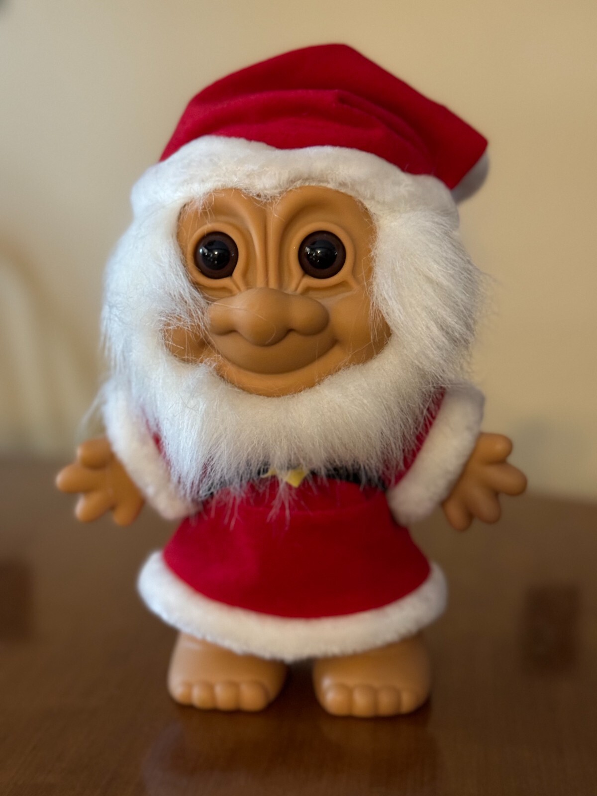 LARGE 9 INCH VINTAGE RUSS SANTA TROLL DOLL IN EXCELLENT CONDITION. | eBay