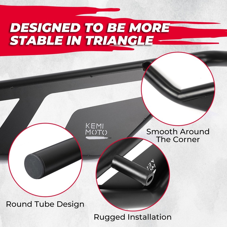 2x Nerf Bars Accessories Heavy Kicker Side Steps for CFMOTO ZFORCE 950 ...