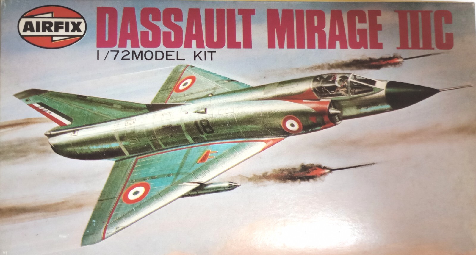 Airfix 1/72 Series 2. Dassault Mirage IIIC Aircraft Model Kit (#8) | eBay