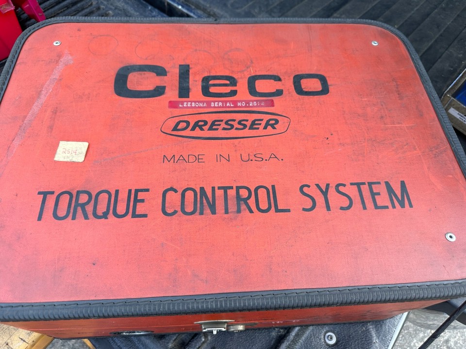Cleco / Dresser Torque Control System w/M-H-1650 Tool Analyzer ...