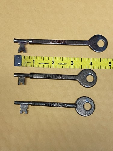 3 Vintage Keline Key - Keys Locks Padlocks | eBay