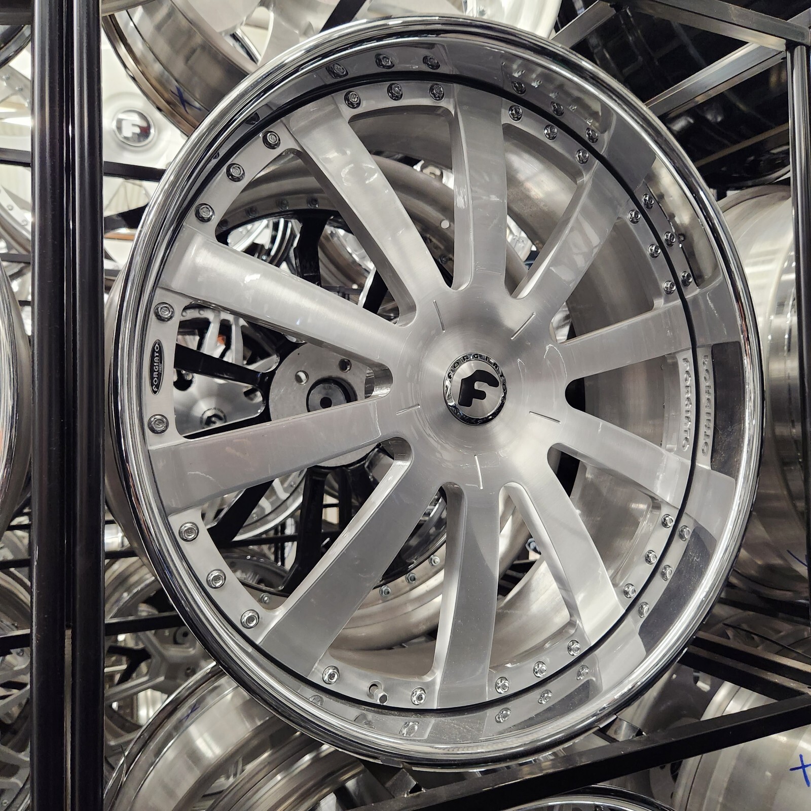 24" FORGIATO CONCAVO 5X112 MBZ SLCASS S580 S560 S550 AUDI BMW ROLLS ...