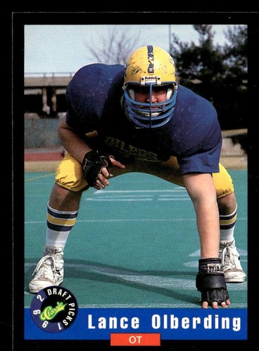 Lance Olberding 1992 Classic Card #72 Cincinnati Bengals | eBay