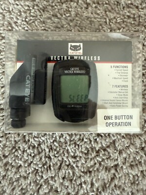 Cateye Vectra Wireless CC-VT100W Cycle Bike Computer | eBay