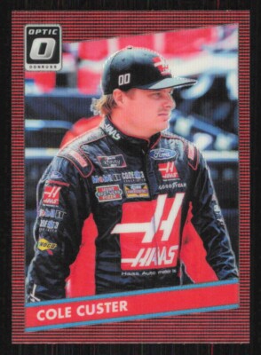 2019 Donruss Optic COLE CUSTER Red Wave NASCAR Racing card #68 | eBay