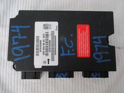 03-09 Mercedes W209 CLK550 CLK350 Convertible Top Control Module ...