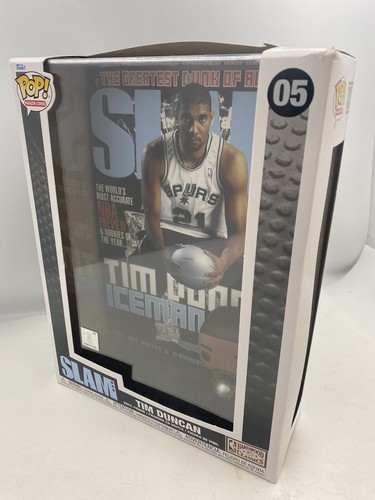 Funko Pop! Slam Cover with Case: Tim Duncan #05 for sale online | eBay