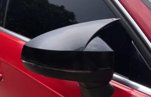 For Audi A3 S3 2014-2020 ABS Bright Black Rear View Side Mirror Cover ...