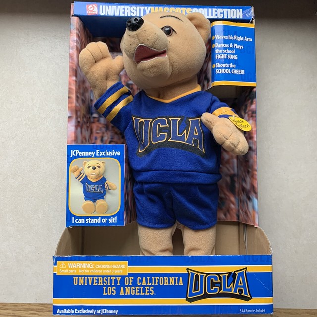 RARE JC Penney UCLA Bear University Mascots Collection Gemmy # 5017 for ...