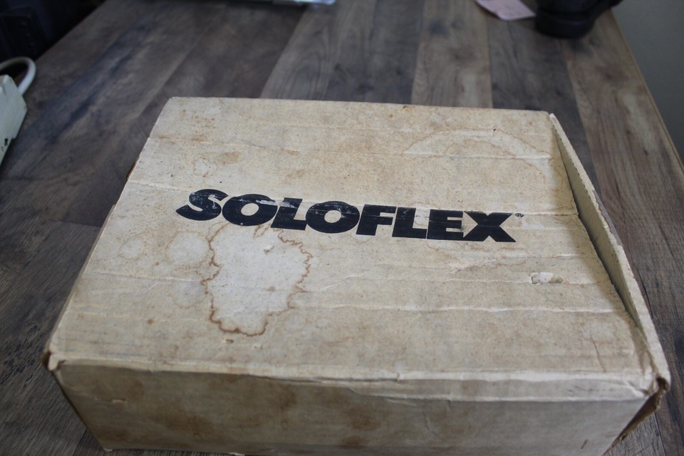 Vtg Soloflex Retro Solo Flex Home Gym Old Style Weight Training Machine ...
