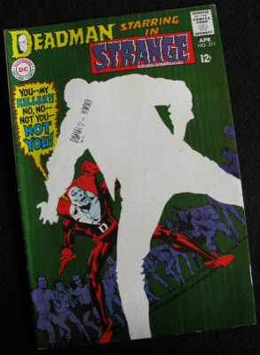 STRANGE ADVENTURES 211 (1968) OG DEADMAN! ART BY NEAL ADAMS! ONE-OWNER ...
