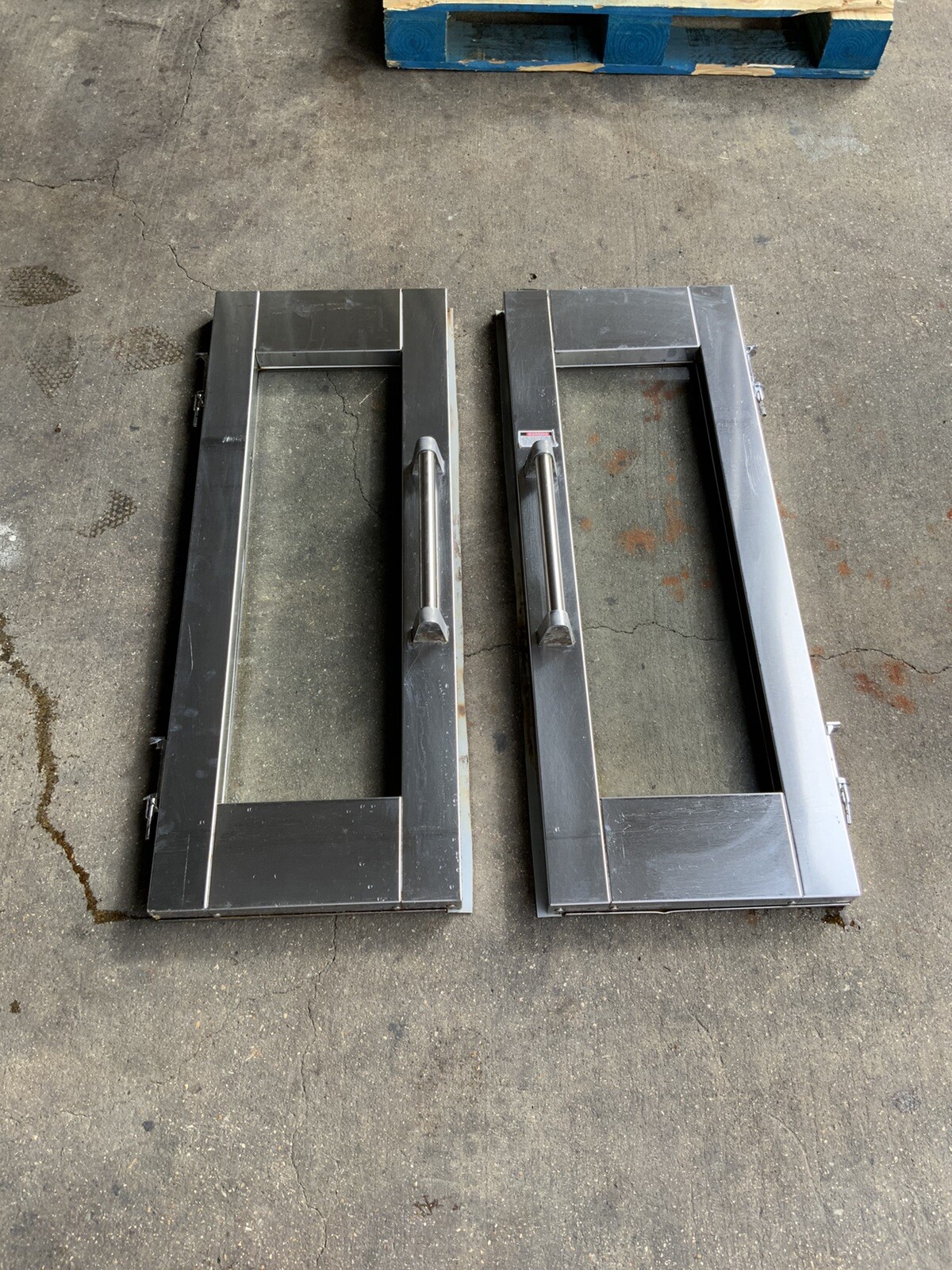 Baxter lot of two oven doors left and right 01-1m3445-0002 for Baxter ...
