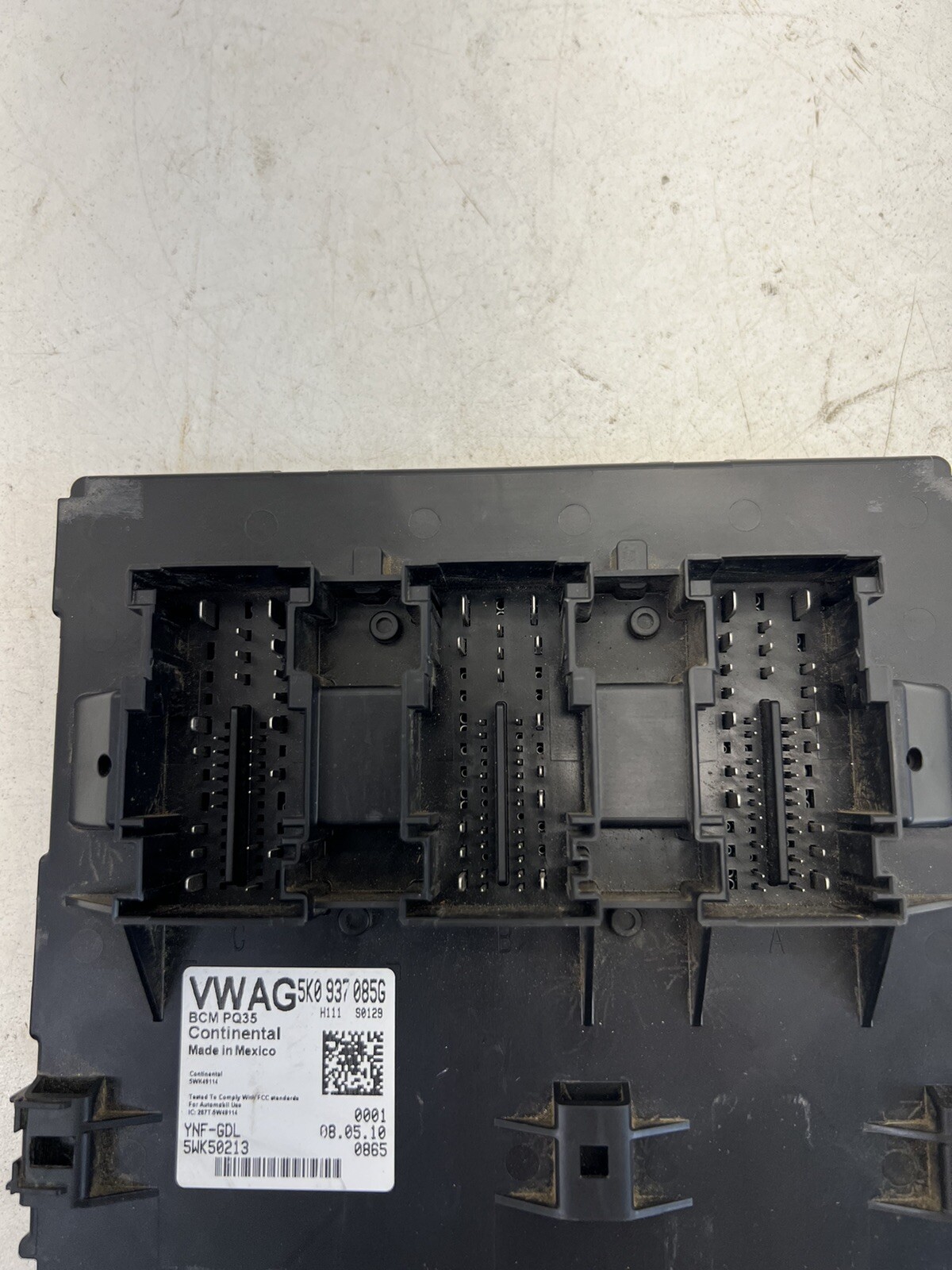 2010+VW+Jetta+Body+Control+Module+BCM+5K0937085G+CECM+Volkswagen+Mk5 ...