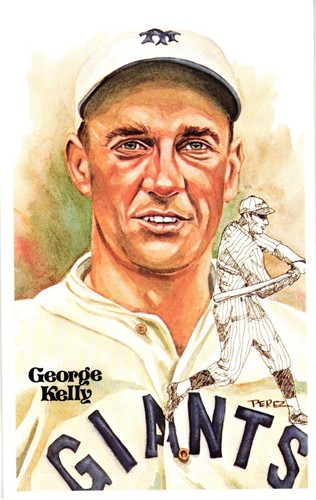 George Kelly 1980 Perez-Steele Baseball Hall of Fame Limited Edition ...