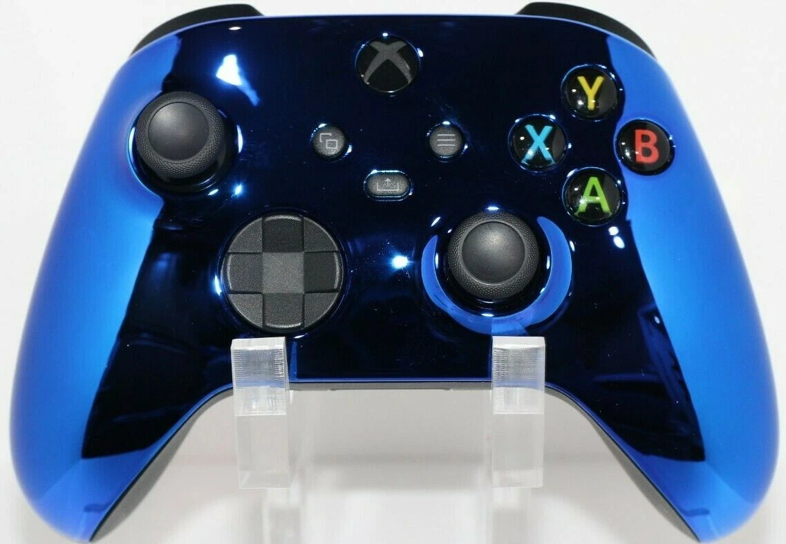 Xbox Controller Blue Chrome