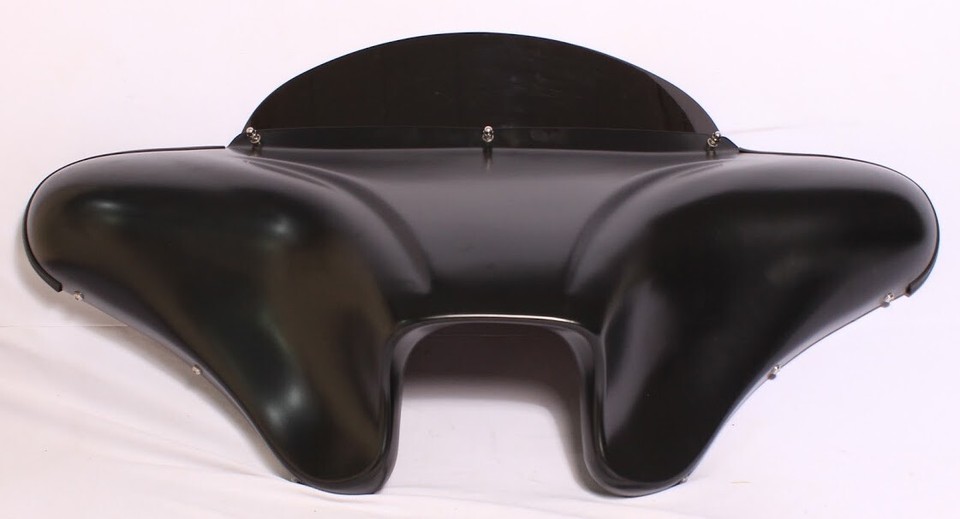 Batwing Fairing Windshield Fits Harley Softail Deuce FXSTD 2000-later 6 ...