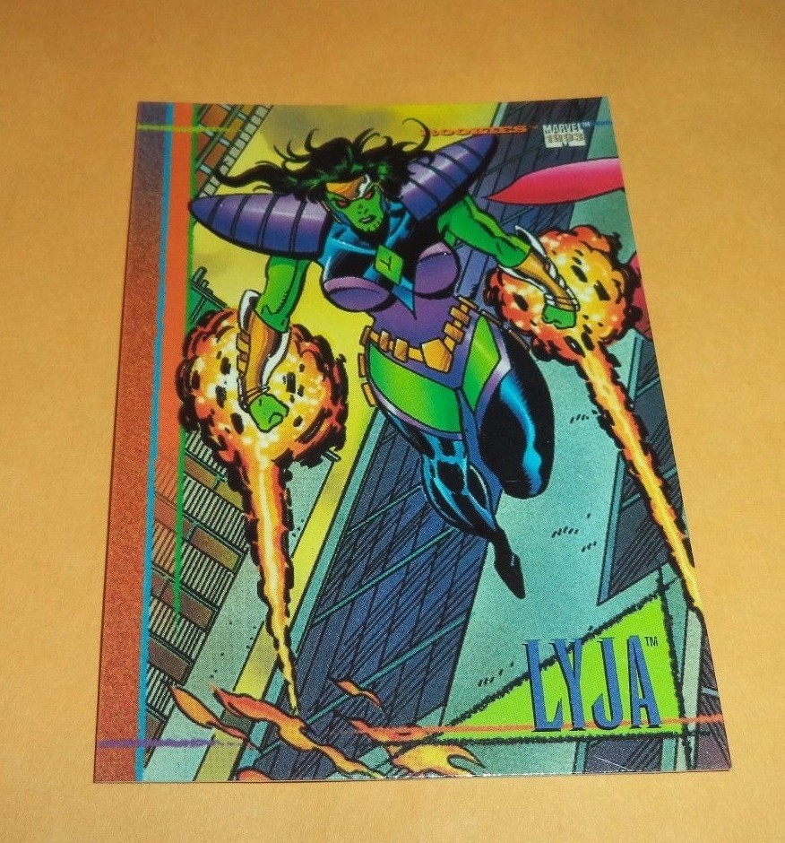 Lyja # 76 - 1993 Marvel Universe Series 4 Base Trading Card | eBay