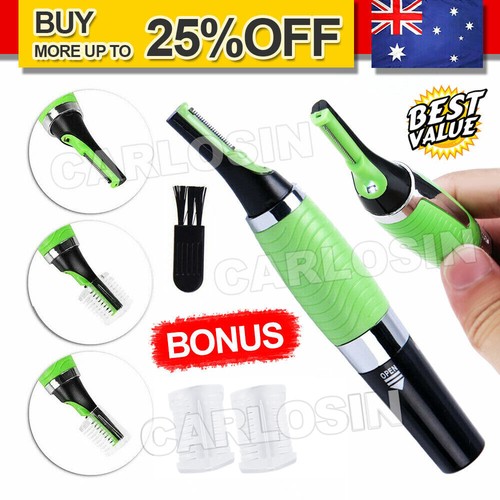 Personal Ear Nose Neck Eyebrow Face Hair Trimmer Remover Razor Led ...