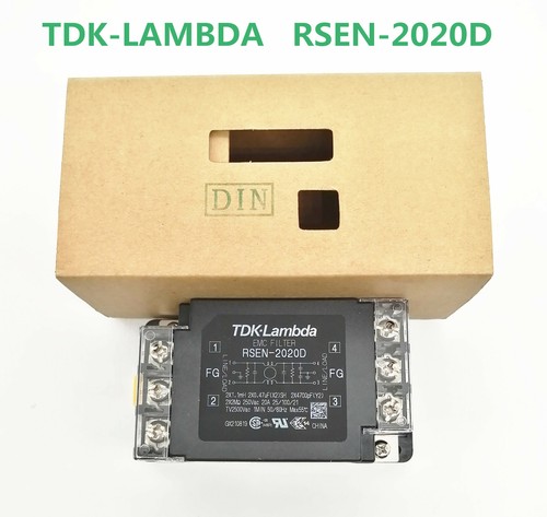 1pcs RSEN-2020D TDK-LAMBDA Power Line Filter EMC 20A Terminal Block DIN Rail | eBay