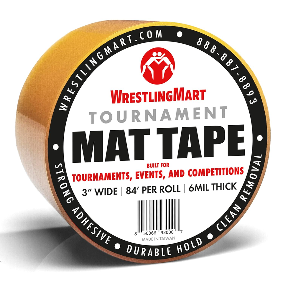 Tournament Mat Tape Roll – Clear Strong Adhesive Wrestling Mat Tape ...