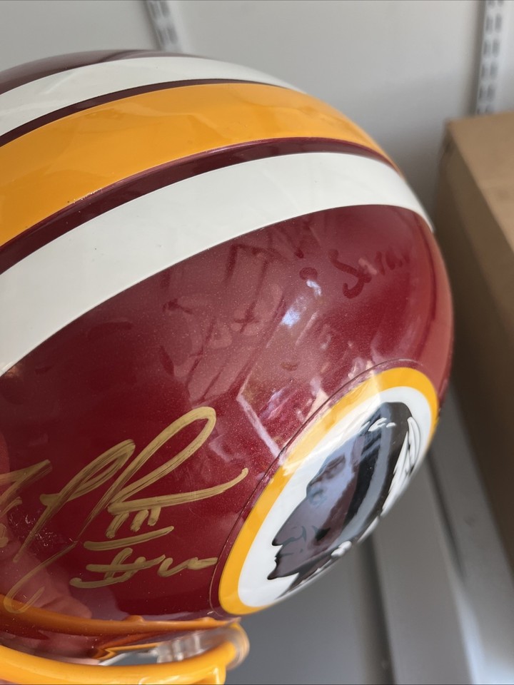 Robert Griffin III Signed Autograph On Full Size Redskins Helmet JSA ...