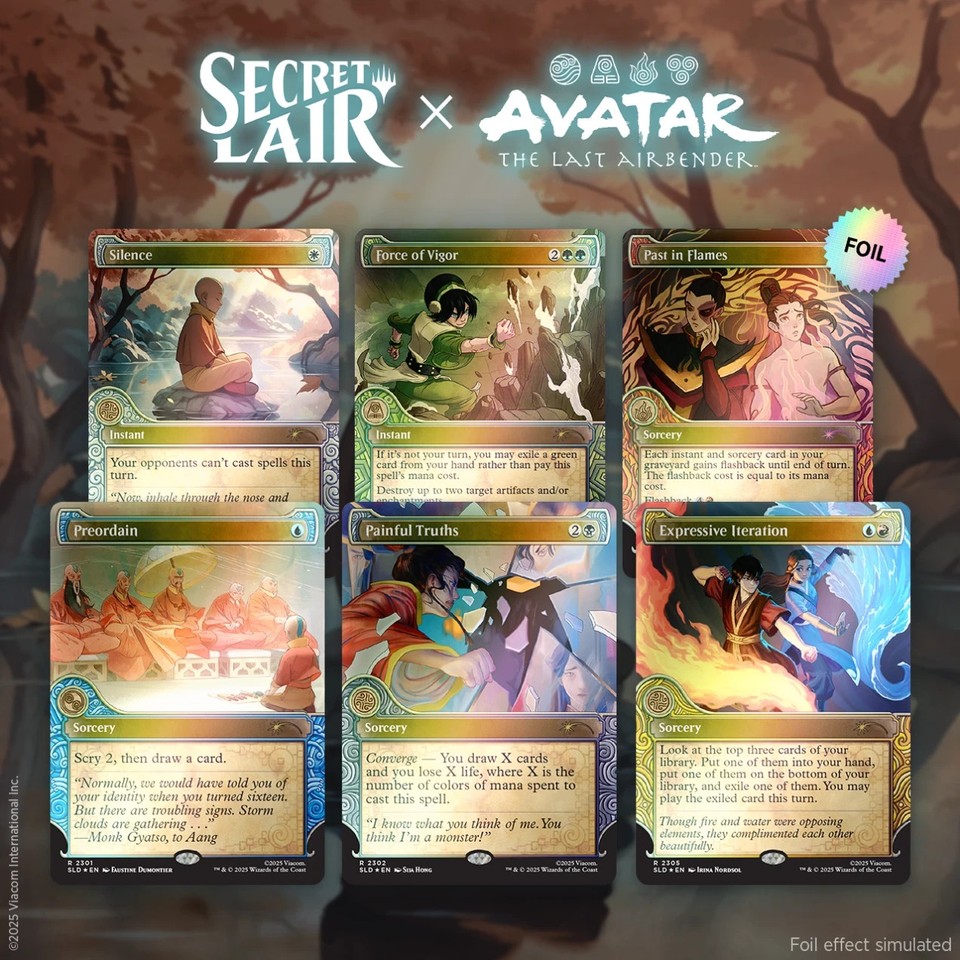 One with the Elements - MTG Avatar: The Last Airbender - Foil - New ...