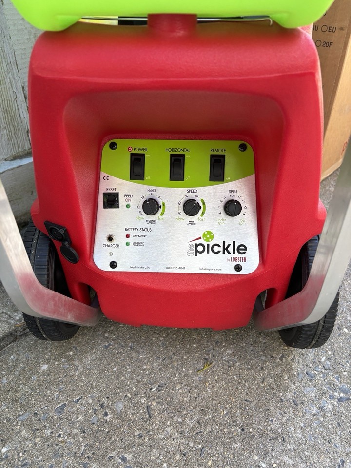 Lobster The Pickle , Pickleball ball machine - Launcher Training | eBay