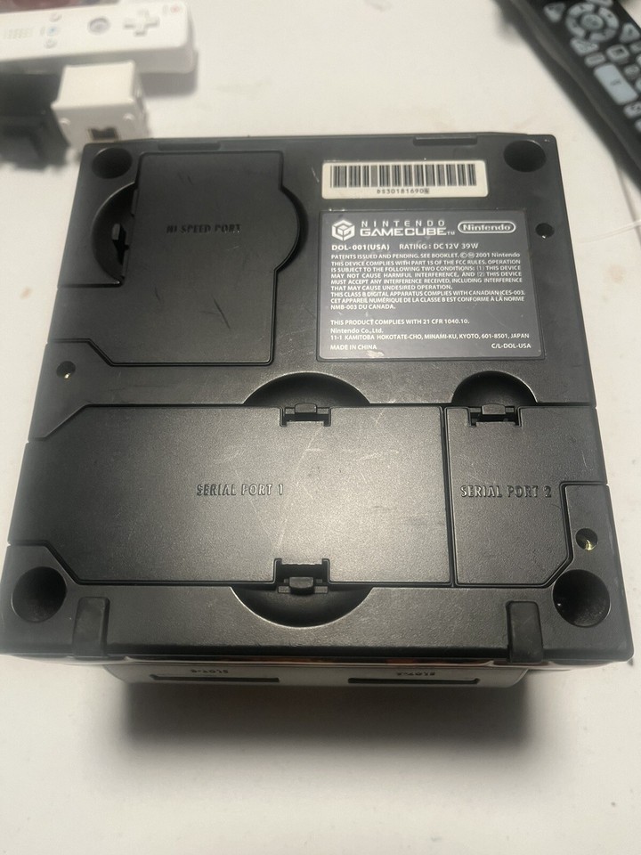 Black Gamecube System Console for Parts or Repair | eBay