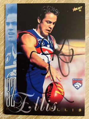 Craig Ellis Signed 1998 AFL Select Western Bulldogs | eBay