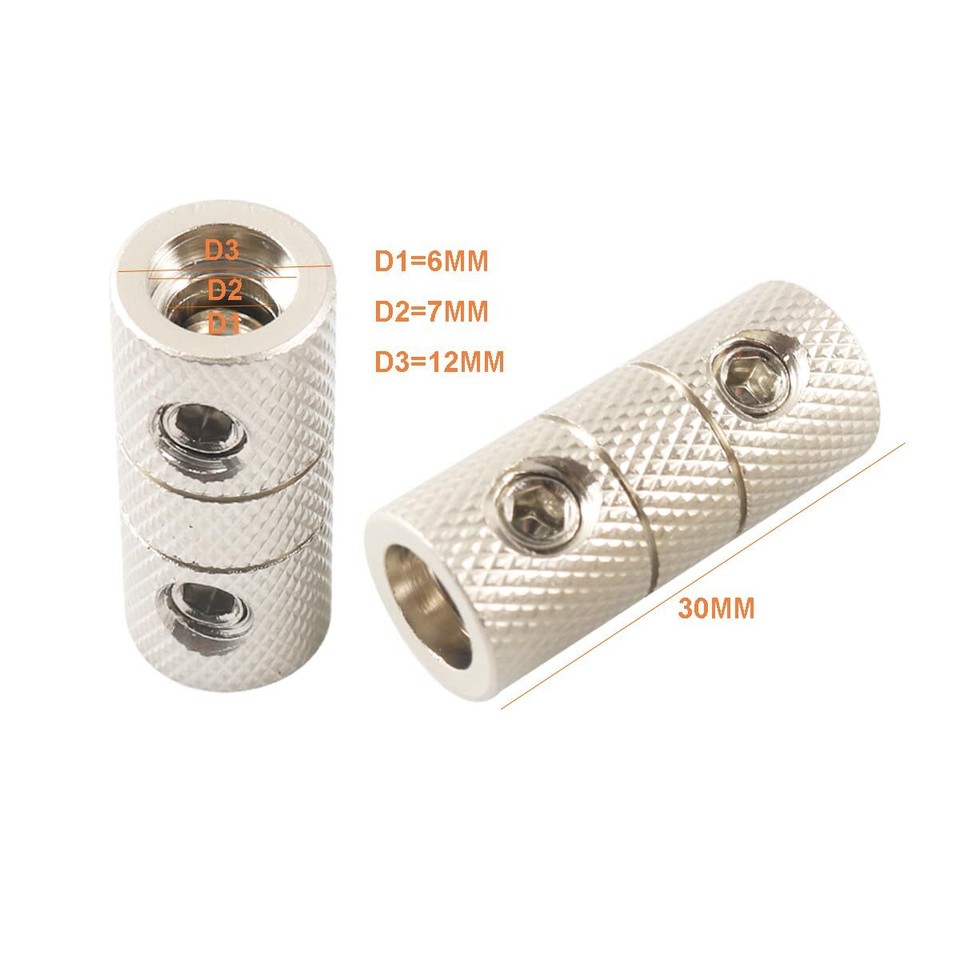 6 Gauge Butt Splice Connector 6AWG Wire Butt Splices 2PCS with Dual ...