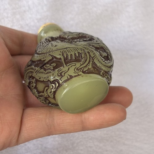Collection Chinese Snuff Vial Hand-carved Lucky Classical Pattern Snuff ...