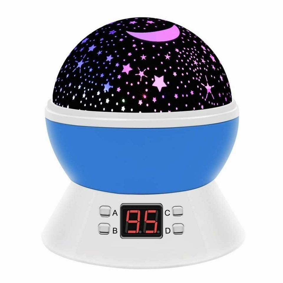 Calming Autism LED Light Sensory Projector Sky Star Night Lamp + Music ...