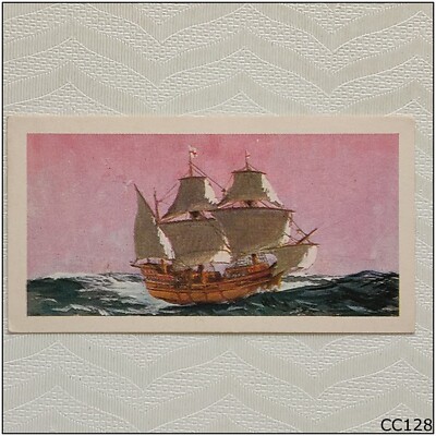 Brooke Bond The Saga of Ships #8 Golden Hind Tea Card (A) (CC128) | eBay