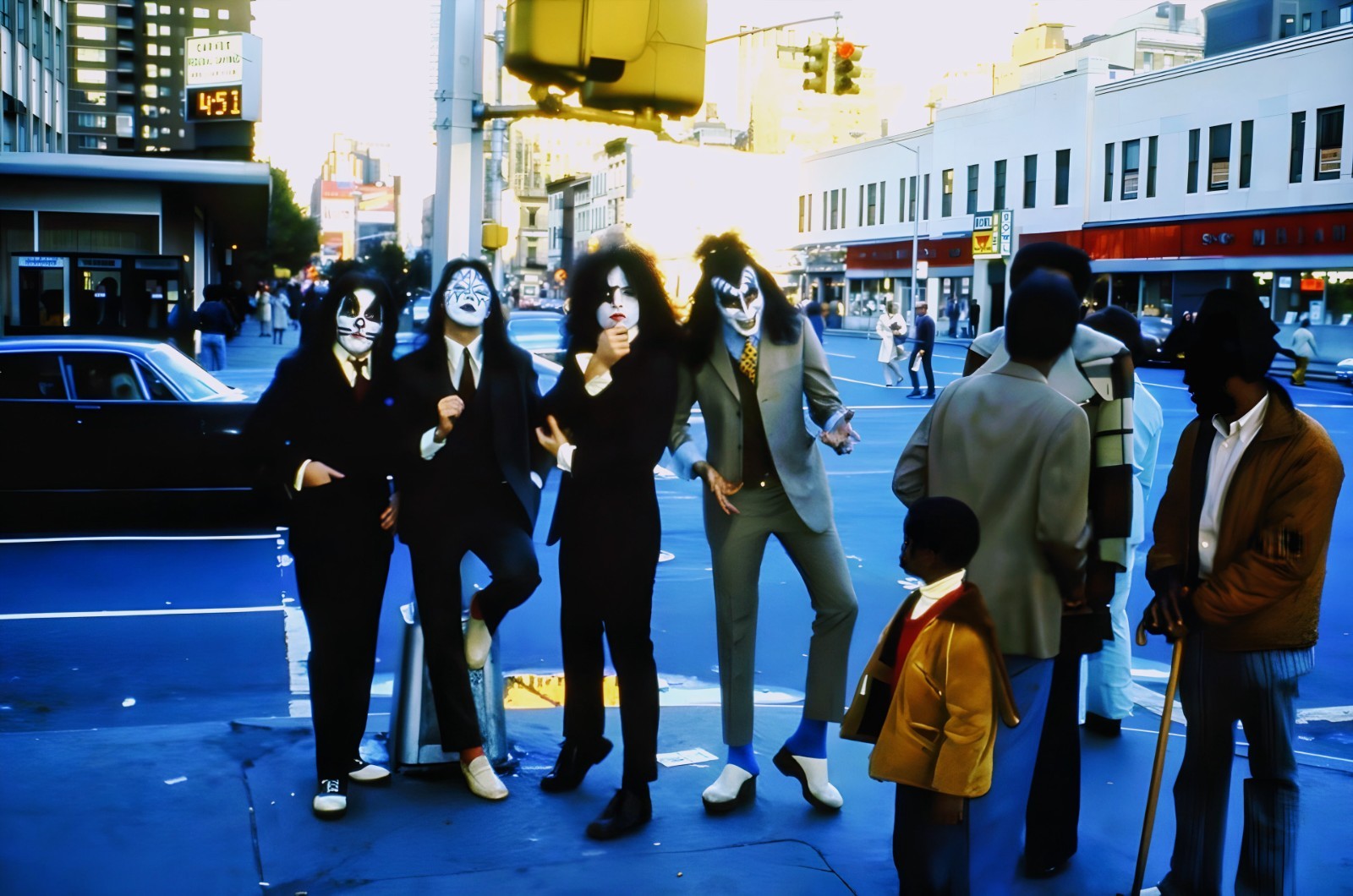 11x17 Kiss Ace Frehley Poster Dressed to Kill NYC Photoshoot Wide Shot ...