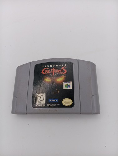 Nightmare Creatures (Nintendo 64, 1998) N64 Authentic Tested Working | eBay