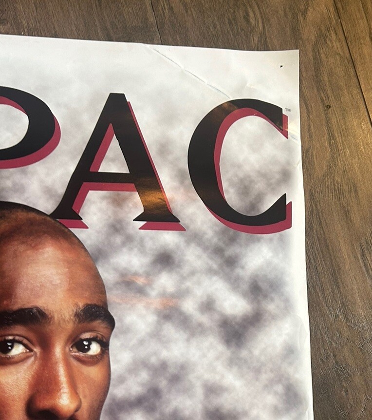 VINTAGE “RARE” Tupac Shakur 2Pac Poster “1971-1996 Memorial Scorpio ...