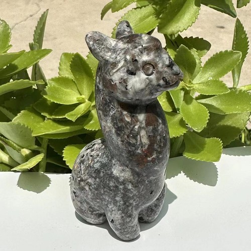 1pc Natural Flame Stone Alpaca Quartz Figurines Gem Reiki 3.2" | eBay