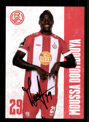Moussa Doumbouya Autogrammkarte Rot Weiss Essen 2023-24 Original Signiert | eBay