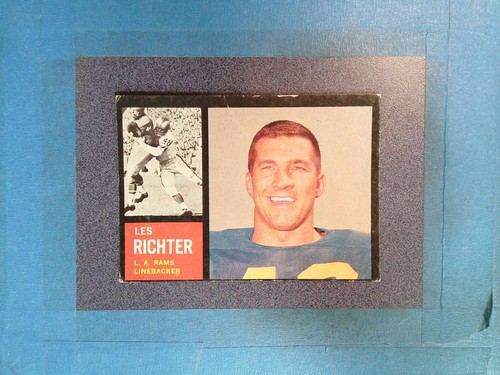 JY26) 1962 Topps SP #86 LES RICHTER Los Angeles Rams VG | eBay
