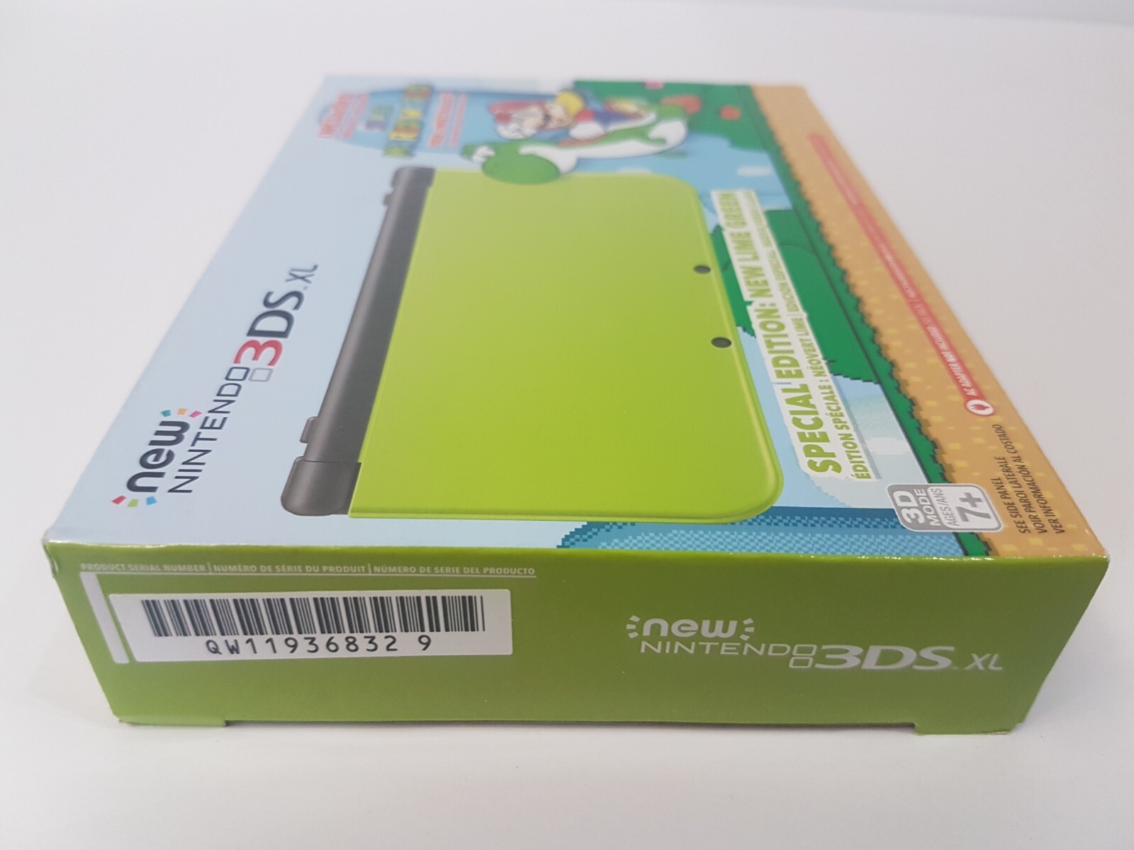 "New" Nintendo 3DS XL Super Mario World New Lime Green Special Edition ...