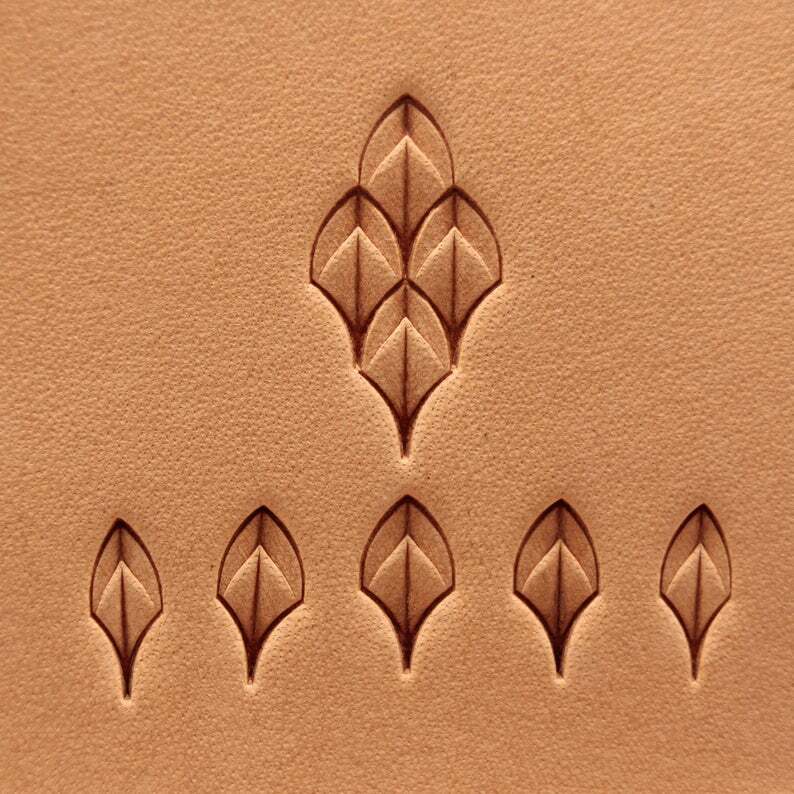 Leather Stamp Tool Leather Crafting Crafts Brass Dragon Scale Stamps ...