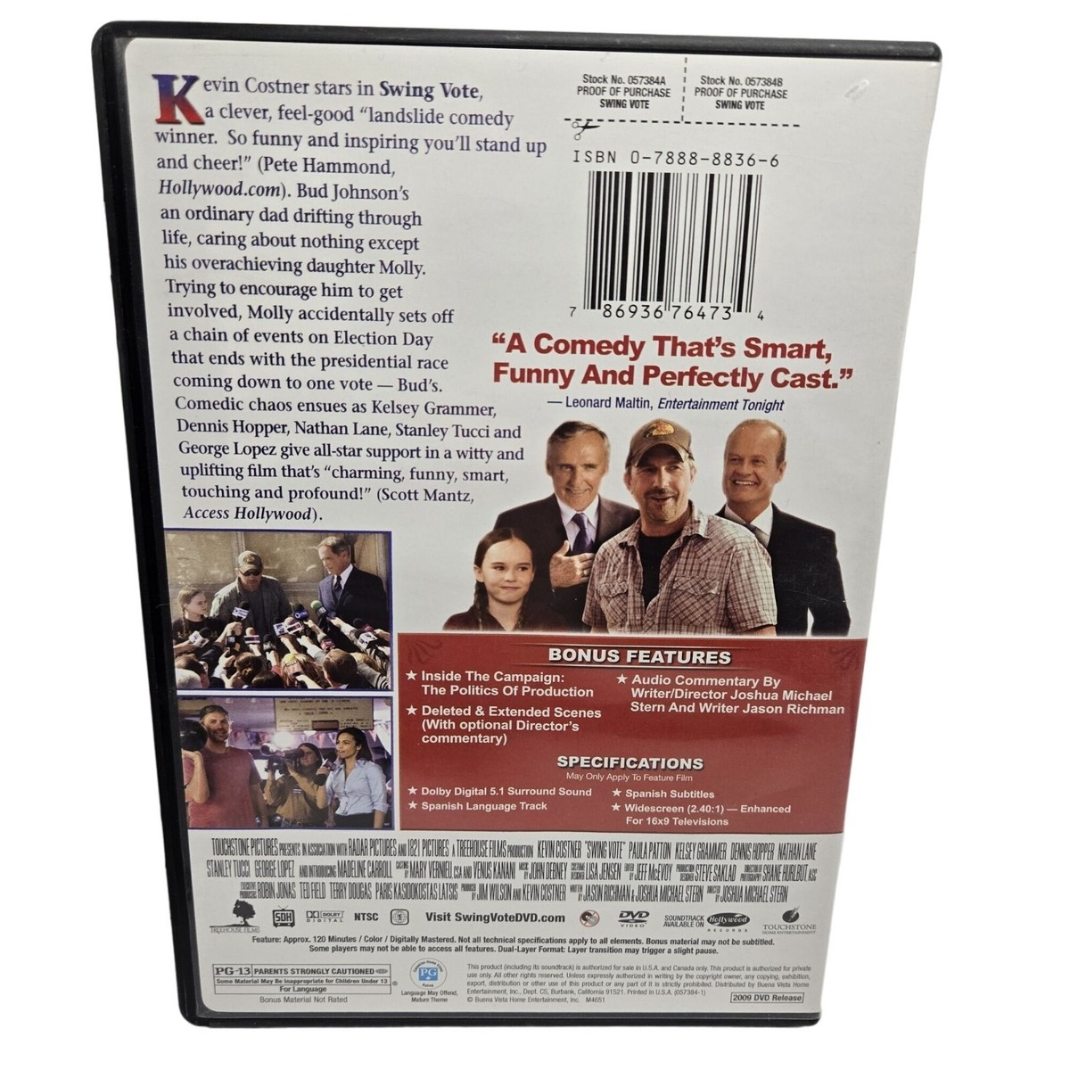 Filmposter Met Swing Vote COVERS.BOX.SK