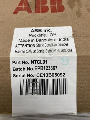 NEW ABB NTCL01 Infi 90 Net 90 Communication Link Termination Unit | eBay