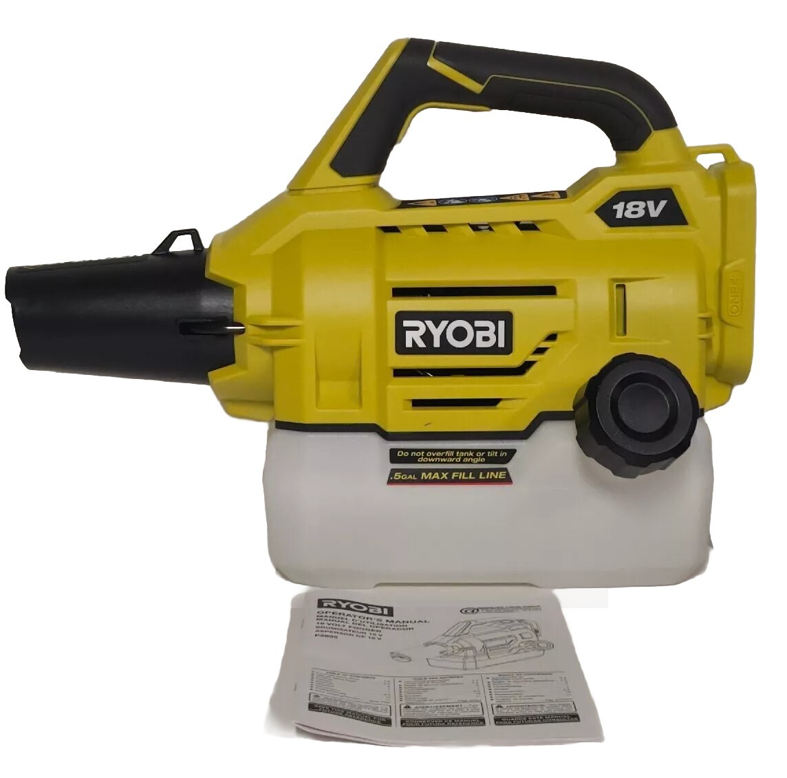 Ryobi Cordless Disinfectant Chemical Fogger Mister (TOOL ONLY) NEW ...
