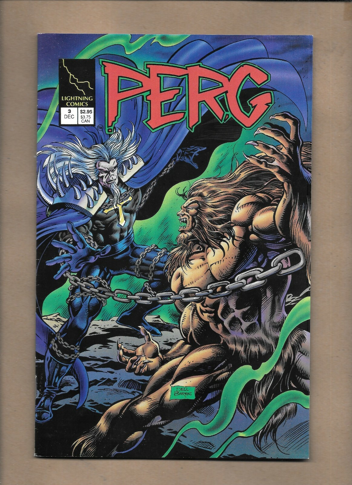 Perg #3 (Nov, 1993) Lightning Comics by Joseph Zyskowski & Dell Barras ...