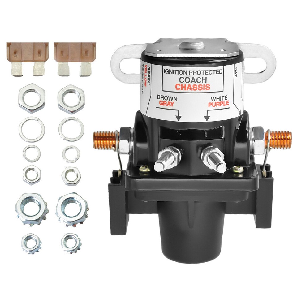 Intellitec 01-00055-000 RV Motorhome Battery Disconnect Solenoid Relay ...
