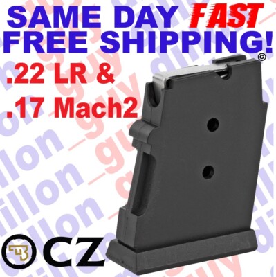 ONE CZ 452/453/455/513/512 22LR/17 Mach 2 5 Rd Mag 12003 SAME DAY FAST ...